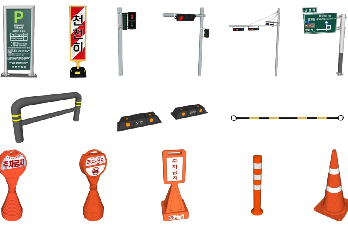 Props Collection - Road Signs