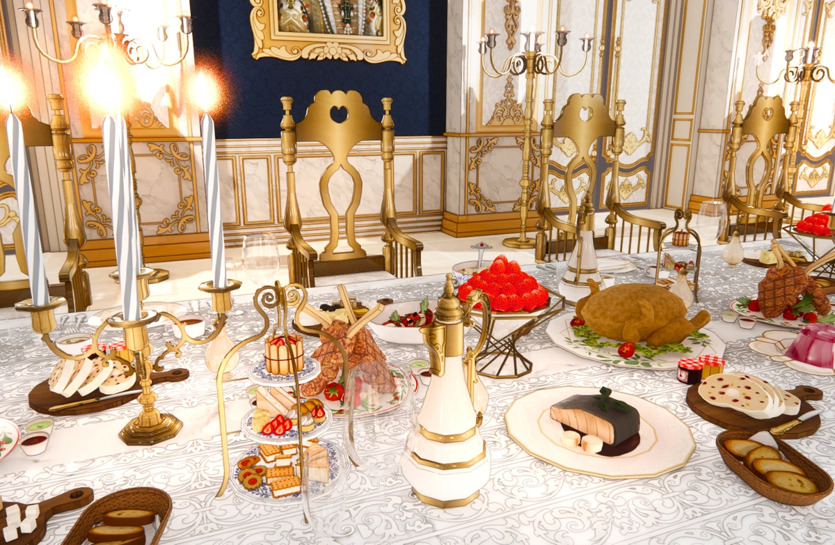 Lavish Indoor Dinner