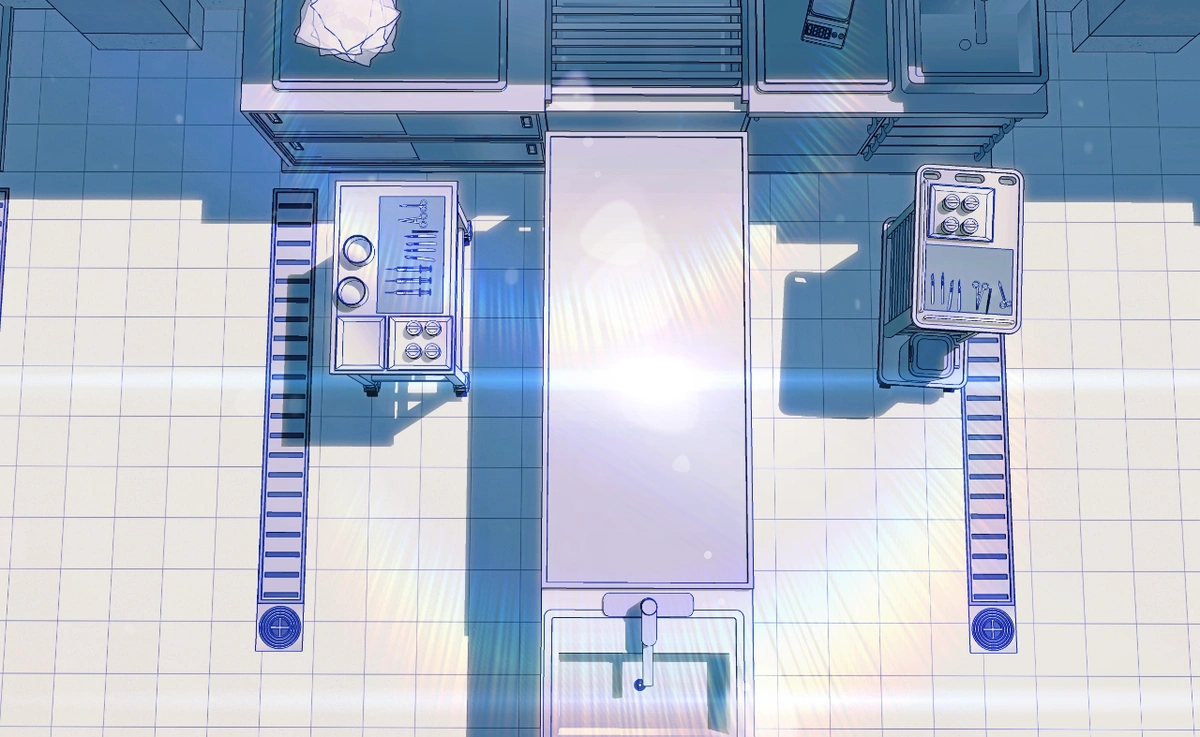 Webtoon Background Autopsy Room