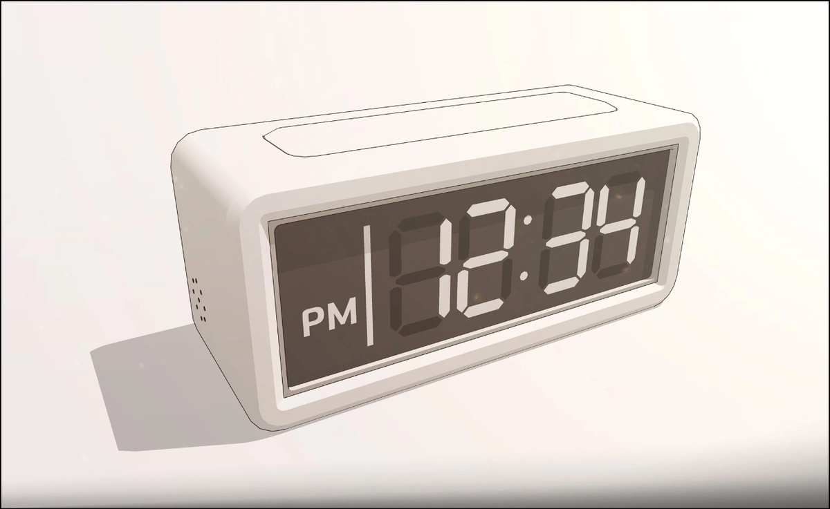 00. Digital clock