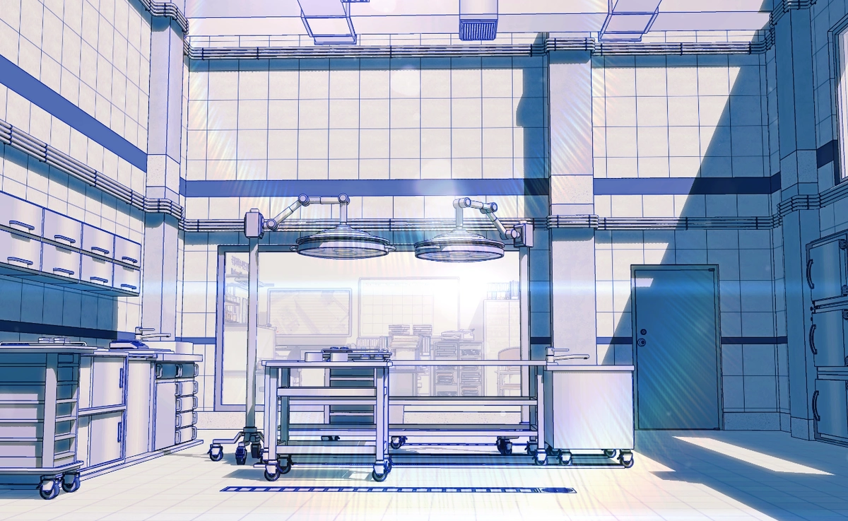 Webtoon Background Comprehensive Autopsy Room