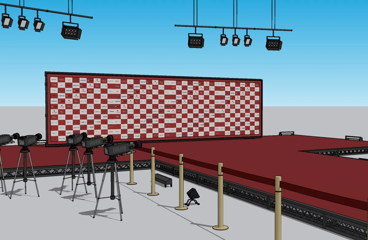 Red carpet assembly kit