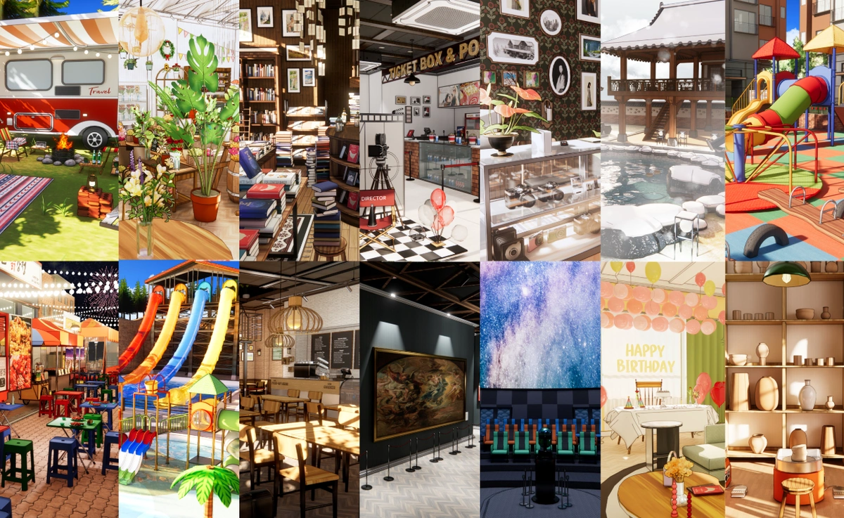 Let's go together. 14 sets of modern dating backgrounds