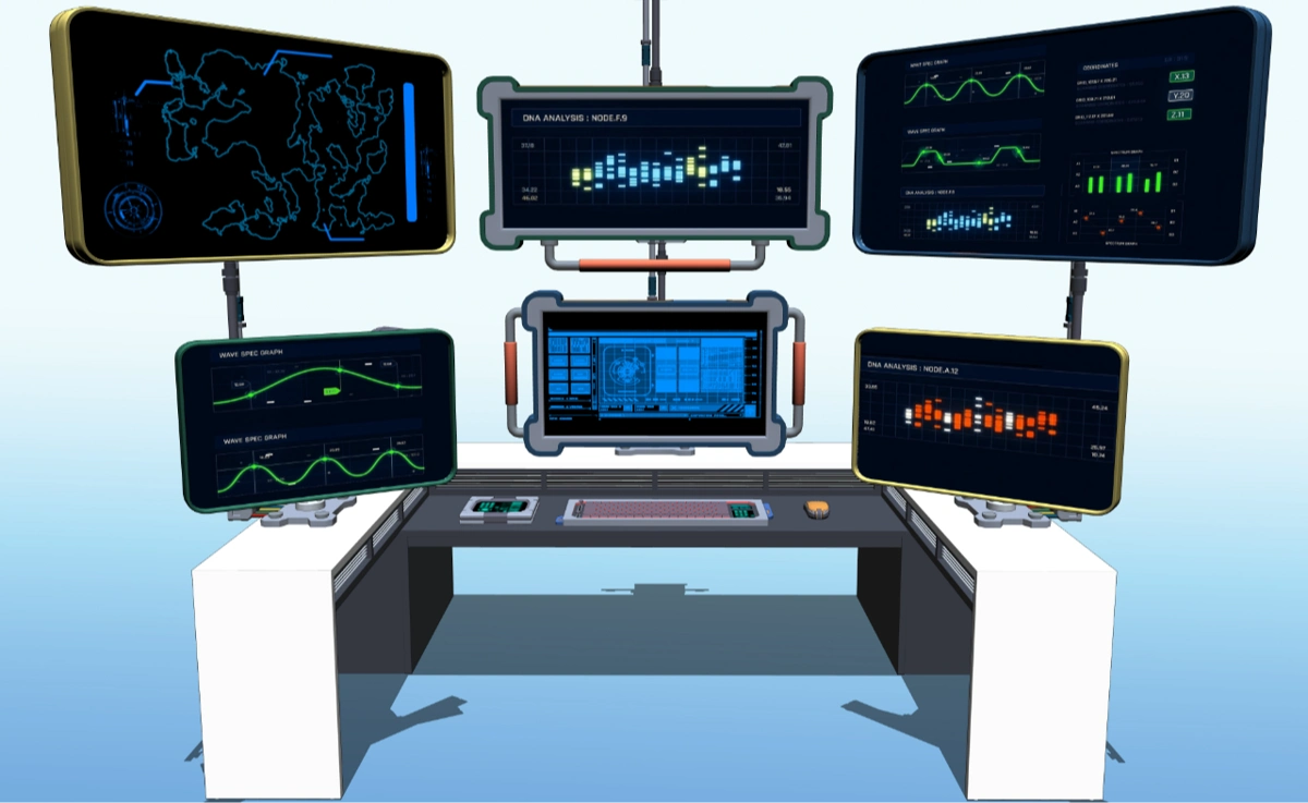 SF Cyberpunk Computer