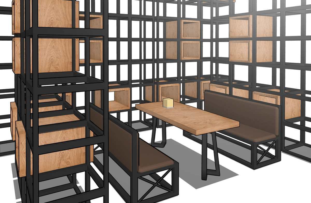 Industrial Cafe Table Collection 2