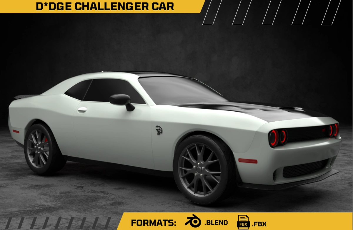D*DGE CHALLENGER CAR