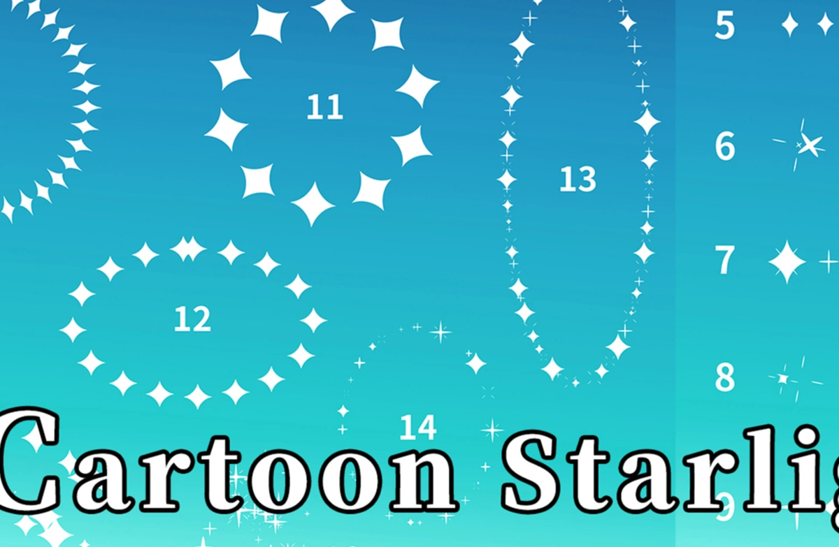 Cartoon Starlight Brush