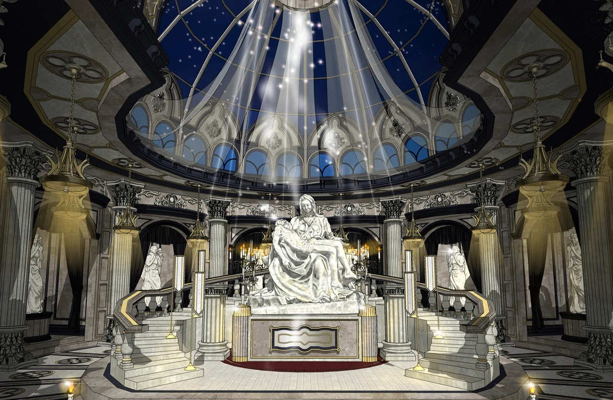 Dongdong's statue is a whole set