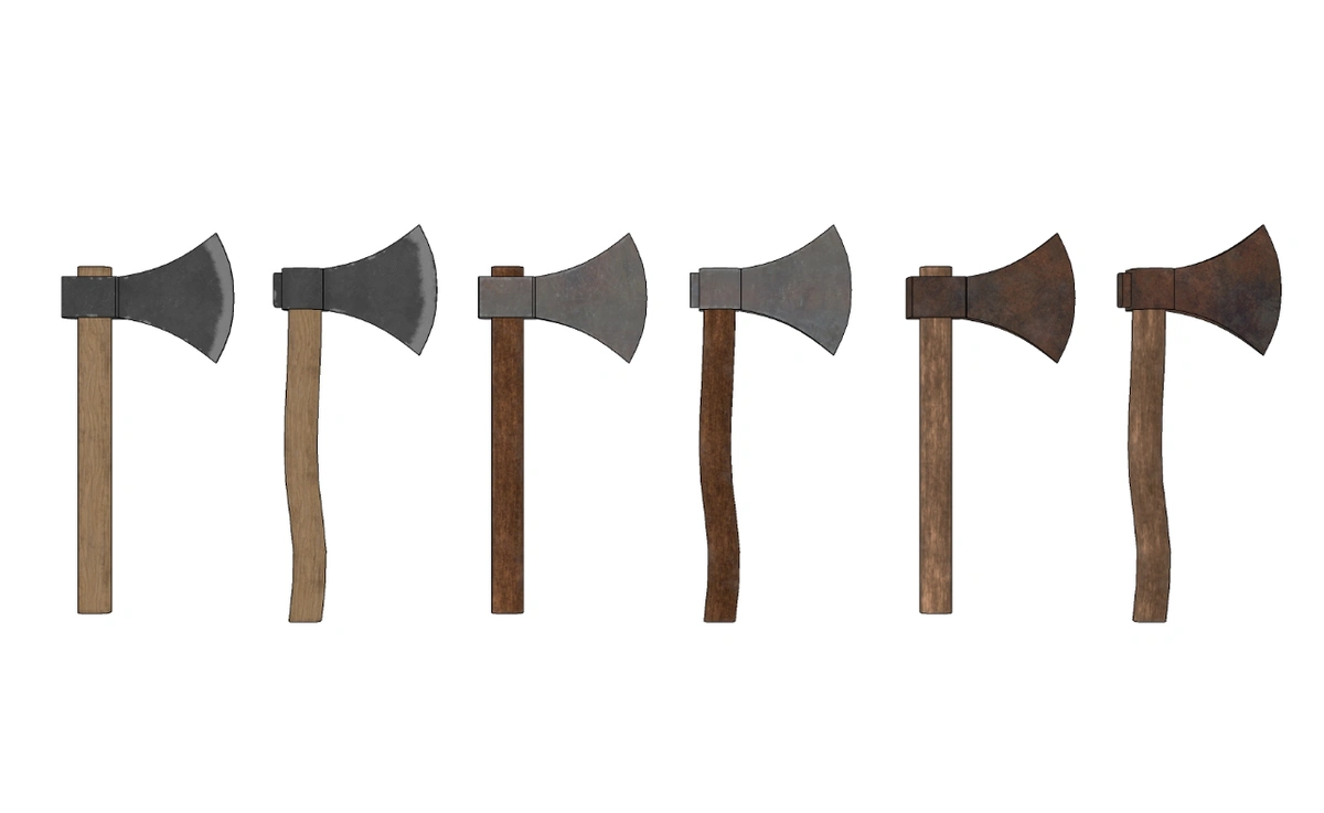 Two types of axes