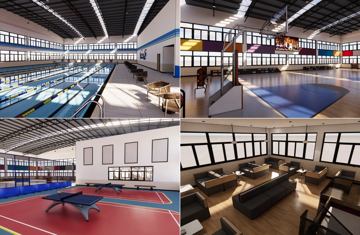 Indoor Multi-purpose Playground