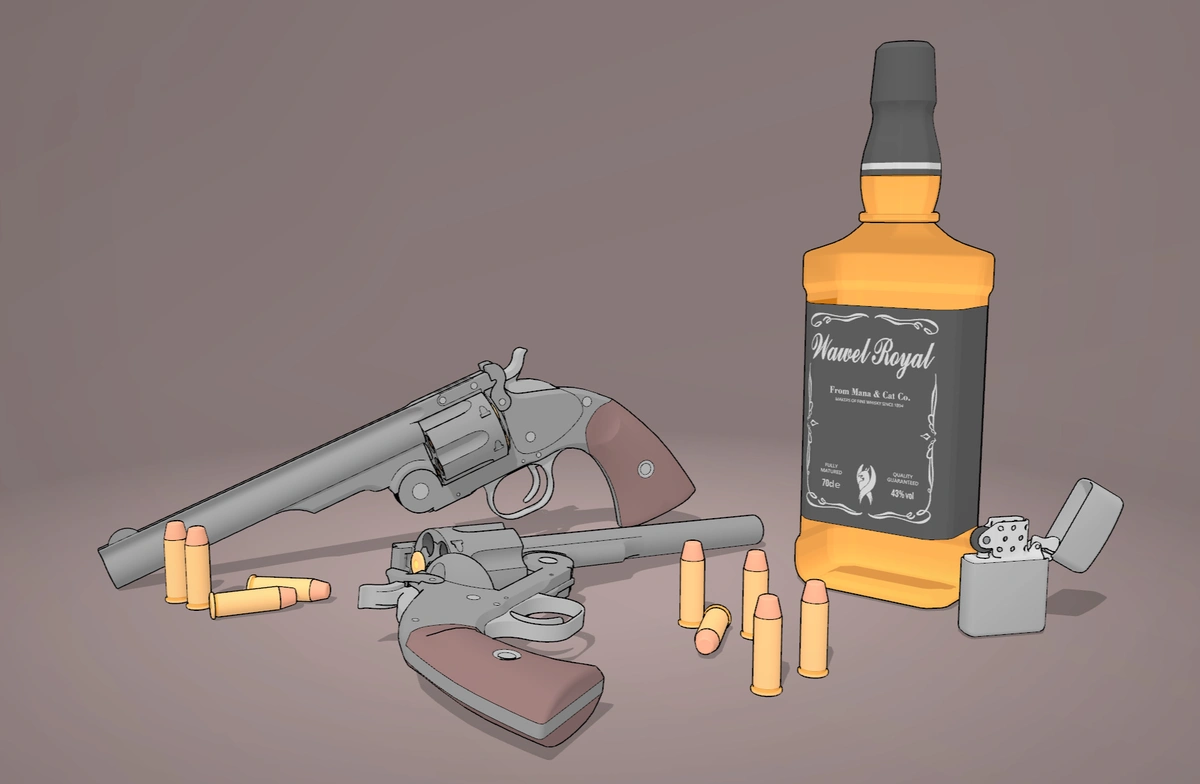 Smith & Web* M3 Revolver (Scofield Revolver)