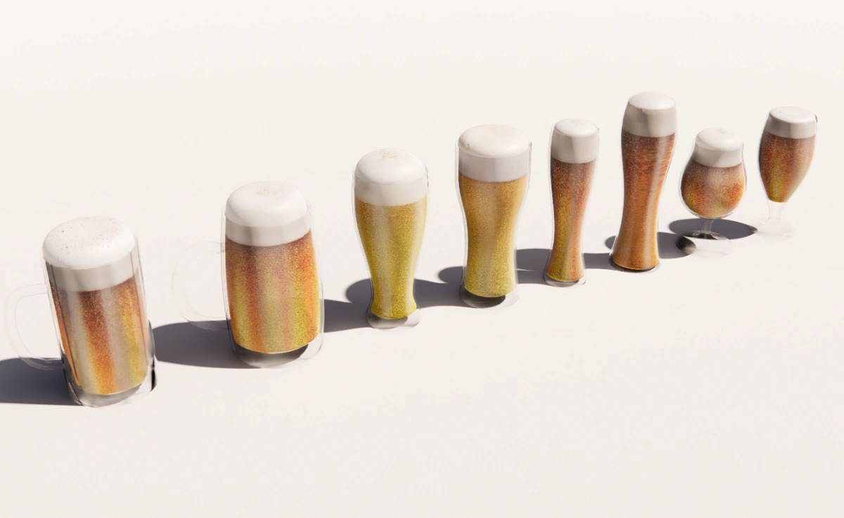 [Video] 8 types of cool draft beer set