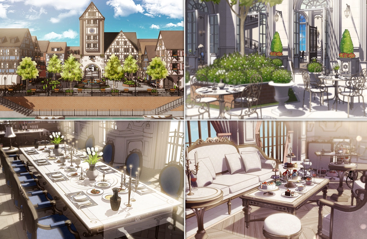 [Date With Me] Romance fantasy Date Course 6 type Set