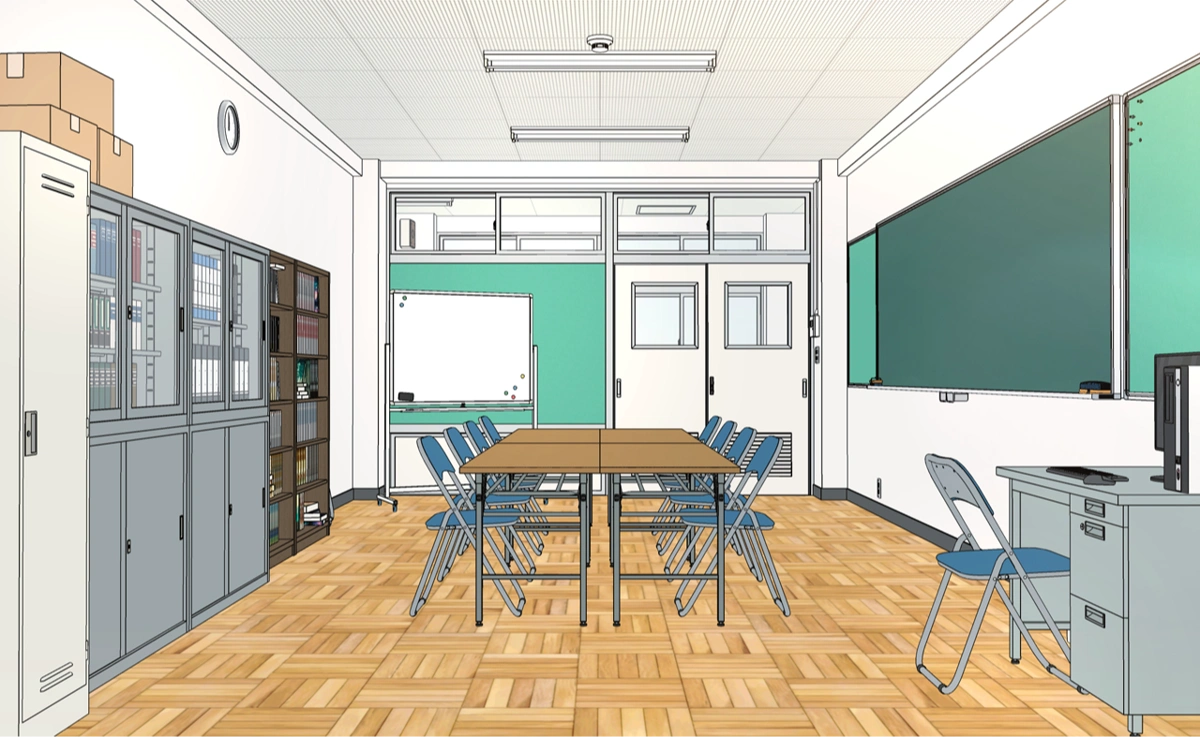 Japanese club room