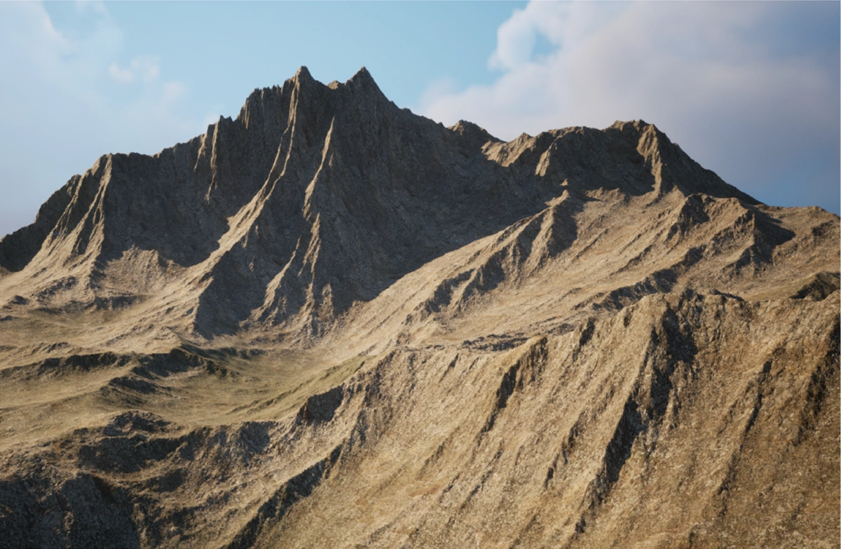 TERRAIN MOUNTAIN 03 4K