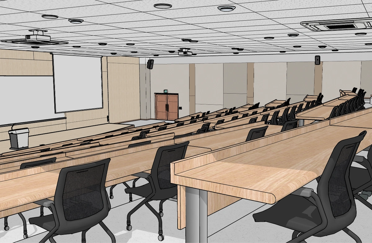 University lecture room