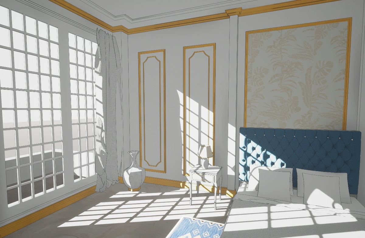 [Modern Classic] Guest Bedroom