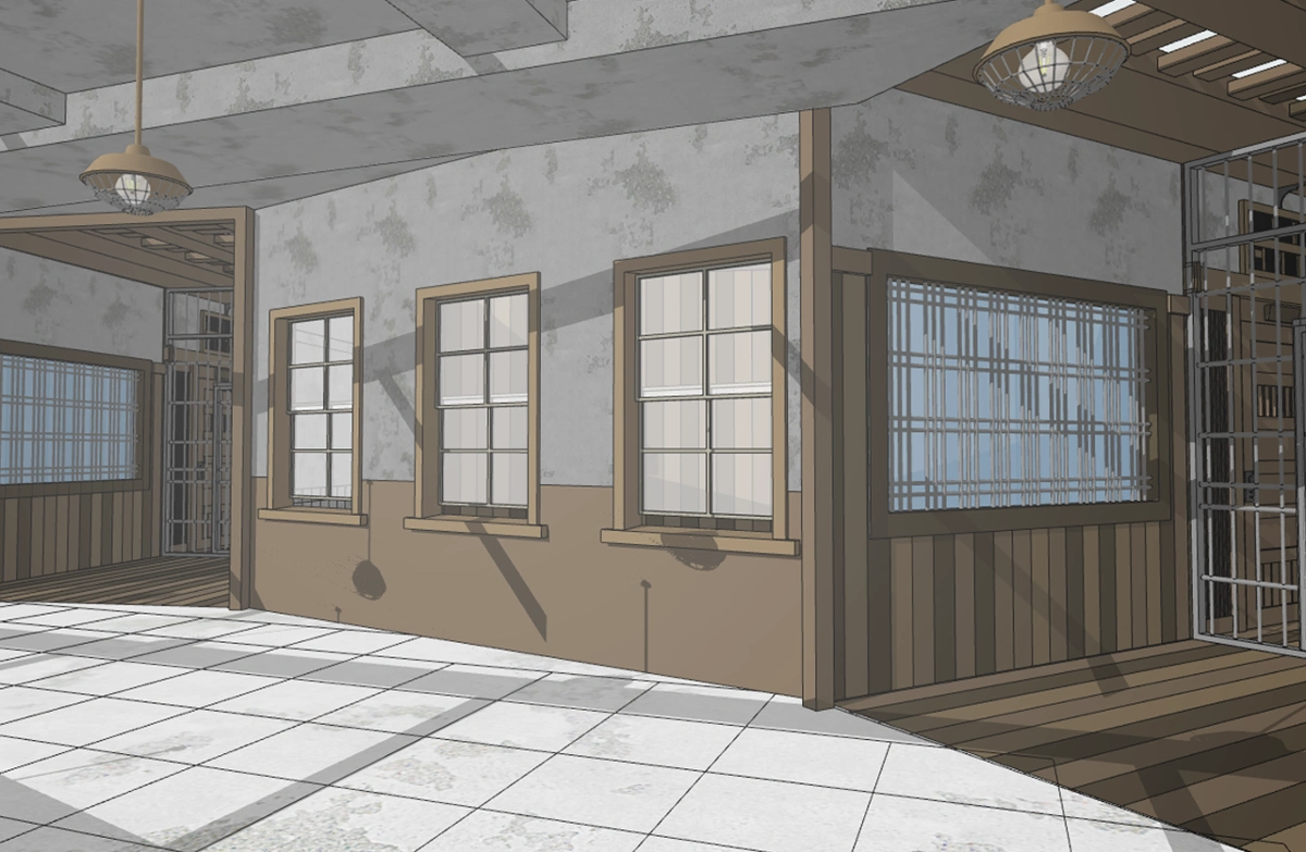 Wooden prison (prison)