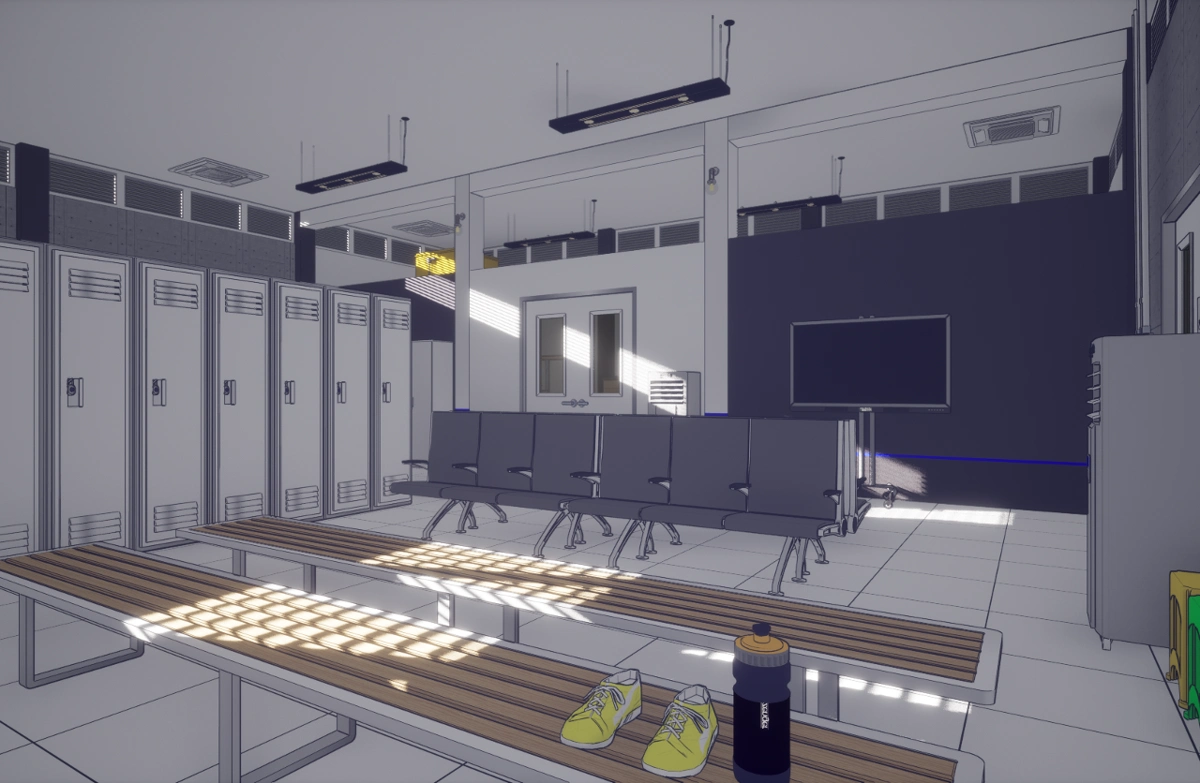 LOCKERS ROOM & GYM WAREHOUSE