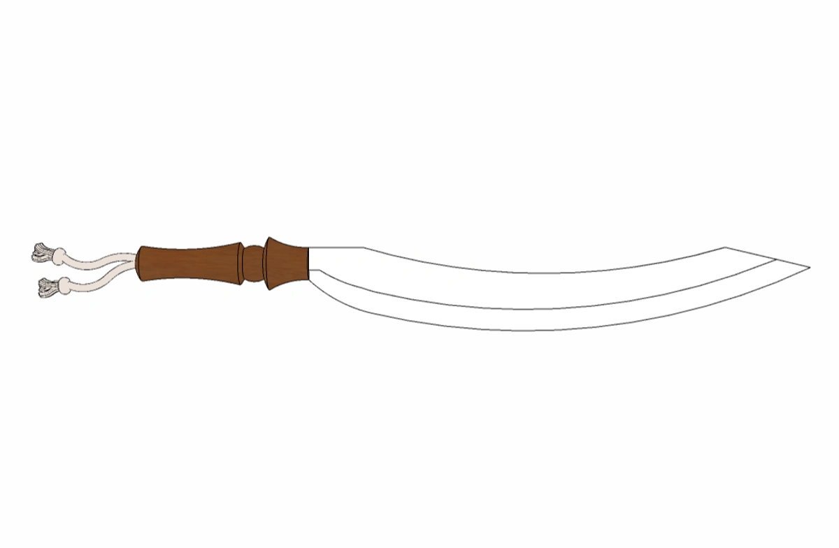 3D Weapon - Beidana (Western European Sword, Knife)