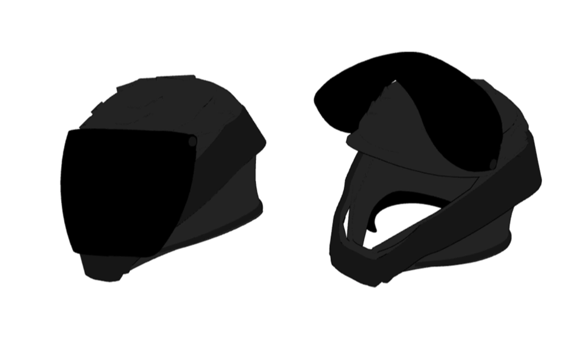 Motorcycle helmet