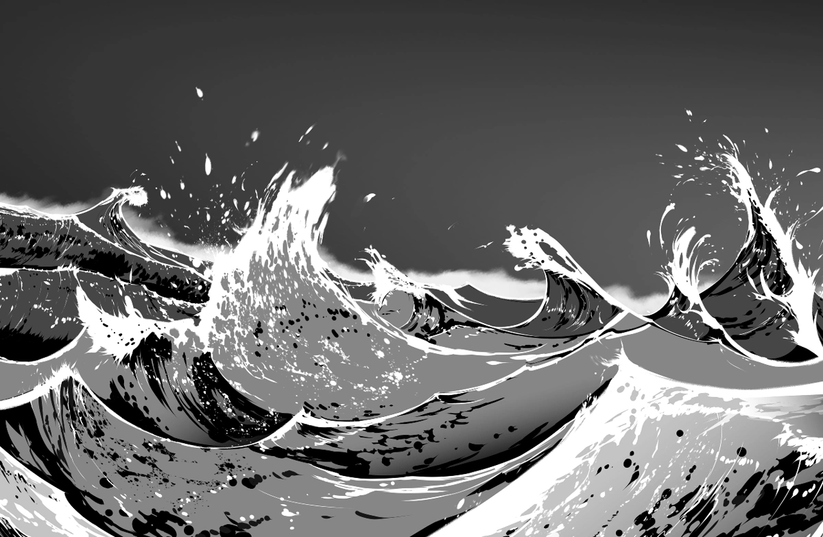 Raging sea 01