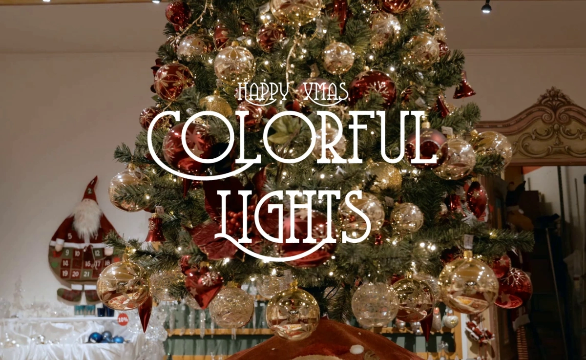 Colorful Lights / Happy Xmas