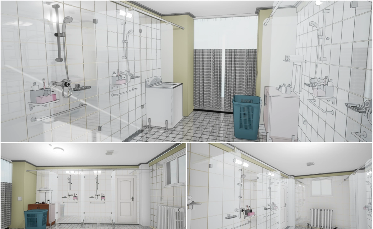 Shower room 2
