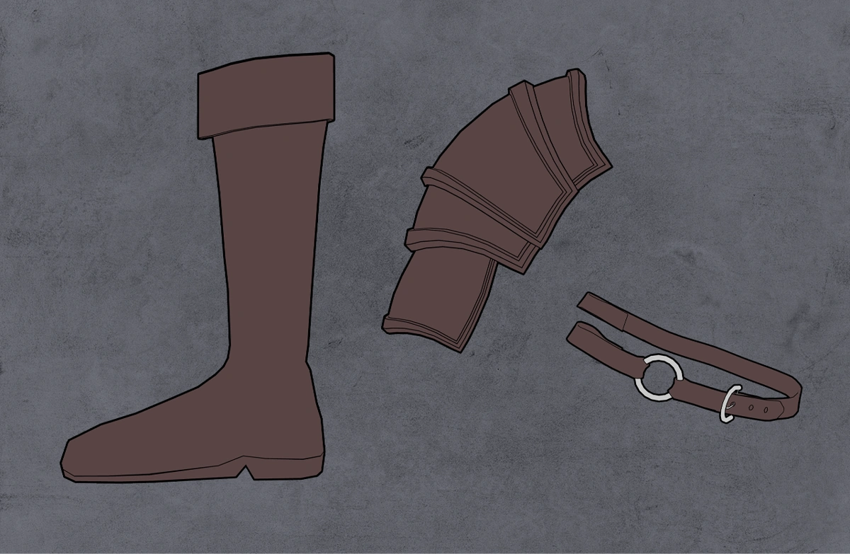 Soldier B Armor Parts
