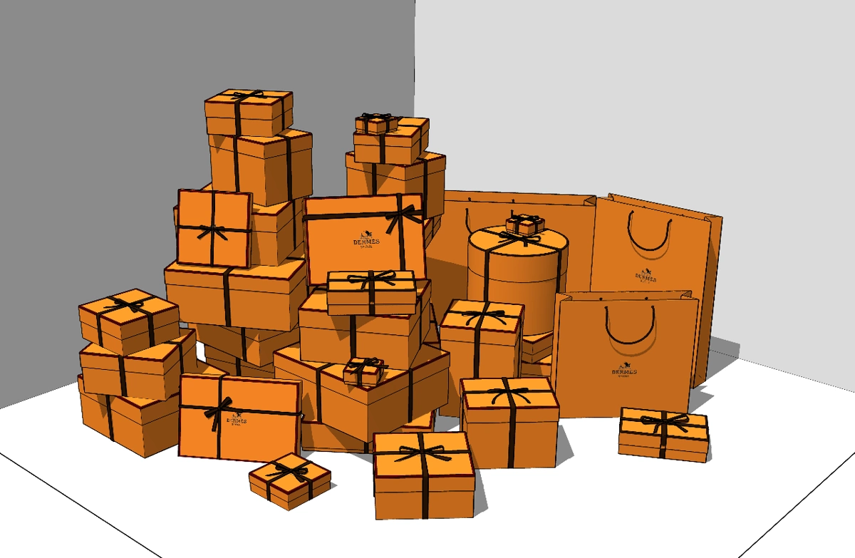 Gift box box collection (with unboxing version)