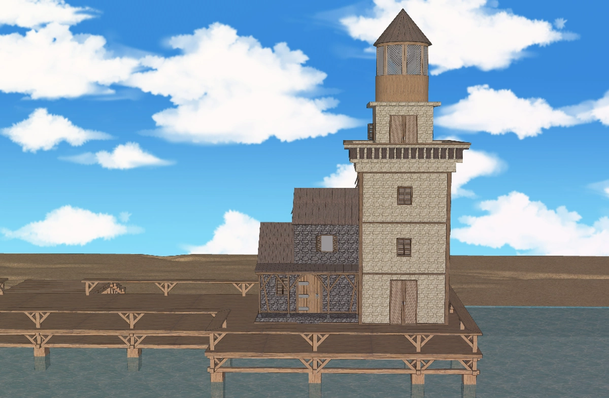 Medieval Village - Lighthouse A