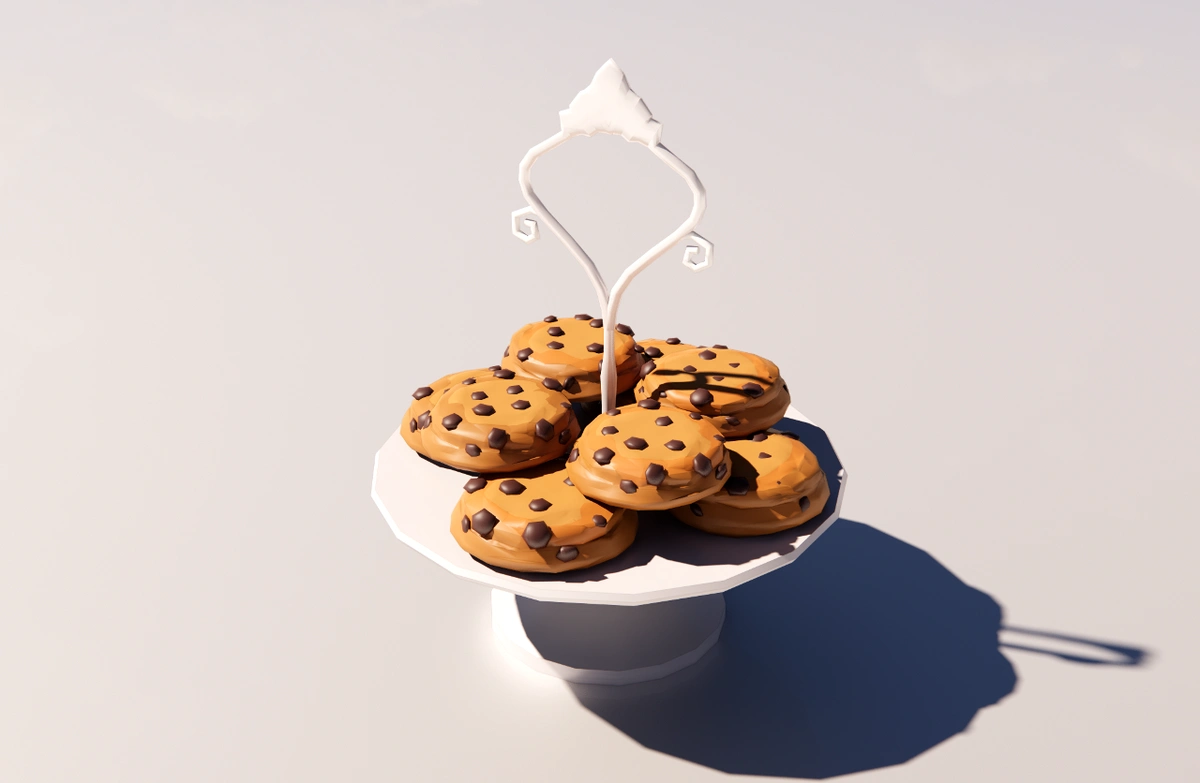 Cookies with LINE LIVING (3D Illustrated Style)