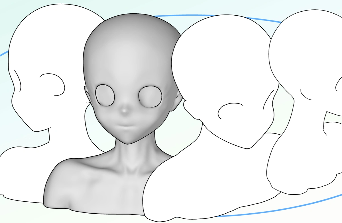Animation Head, Neck and Shoulder