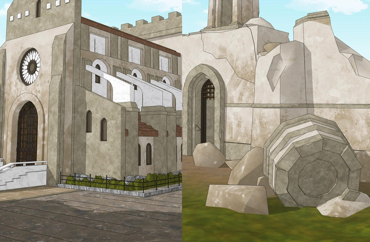 Fantasy Monastery