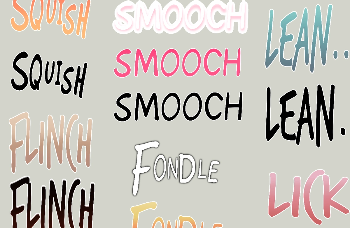 Webtoon Sound Effects SFX ENG