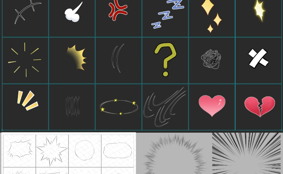 Cartoon symbol Collection