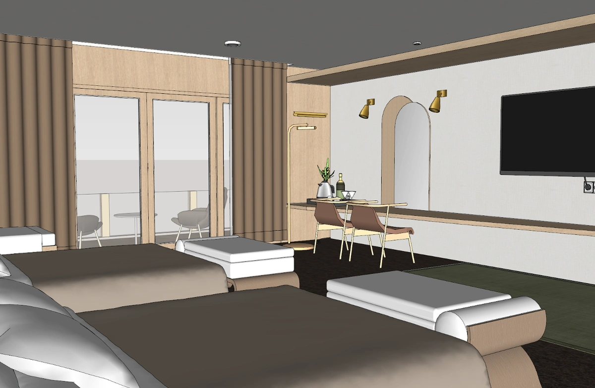 [Modern] Hotel No. 901 (two bedroom)
