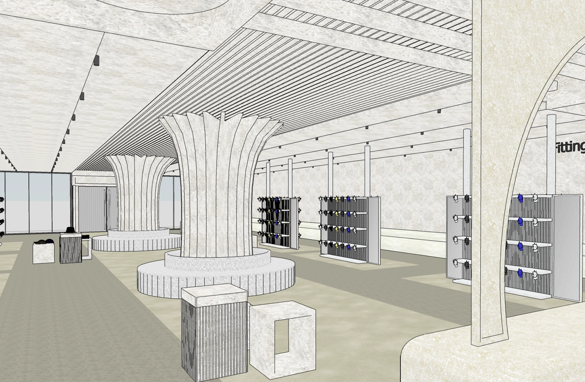 雰囲気の良いプレミアム百貨店_販売空間 - Premium Department Store_ Sales Space