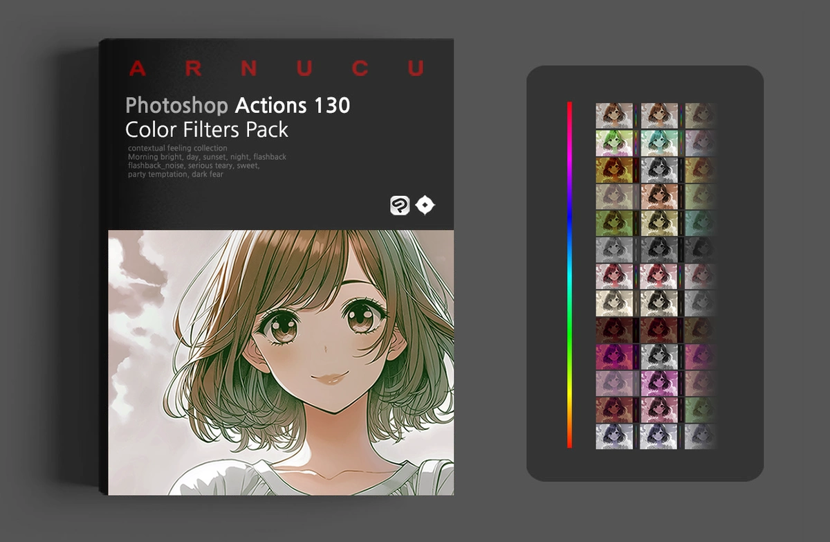 Situation Feelings Filter Set 130 [Photoshop]