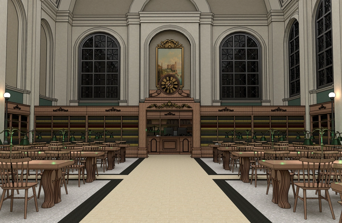 Old Fashioned Library