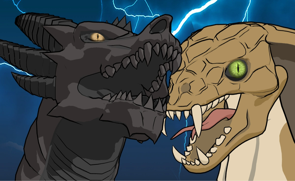 Finishing winner Creature Head Reptile Pack