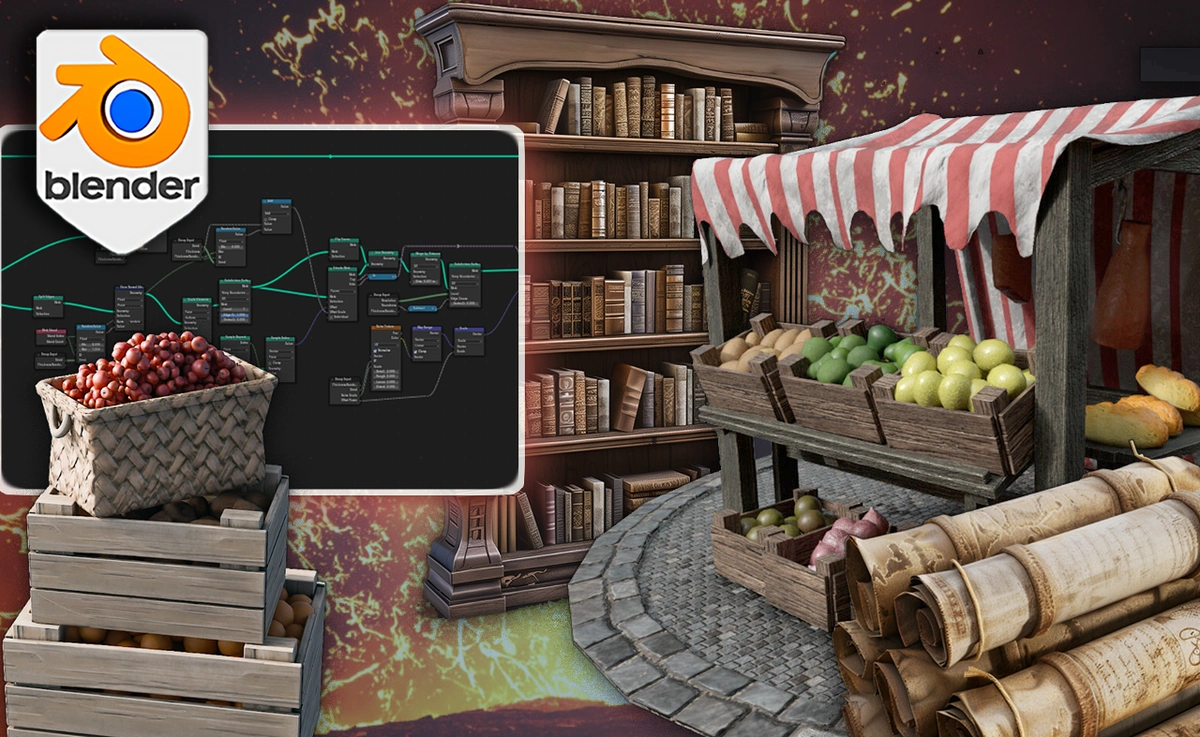 Blender 4 Geo Stacker