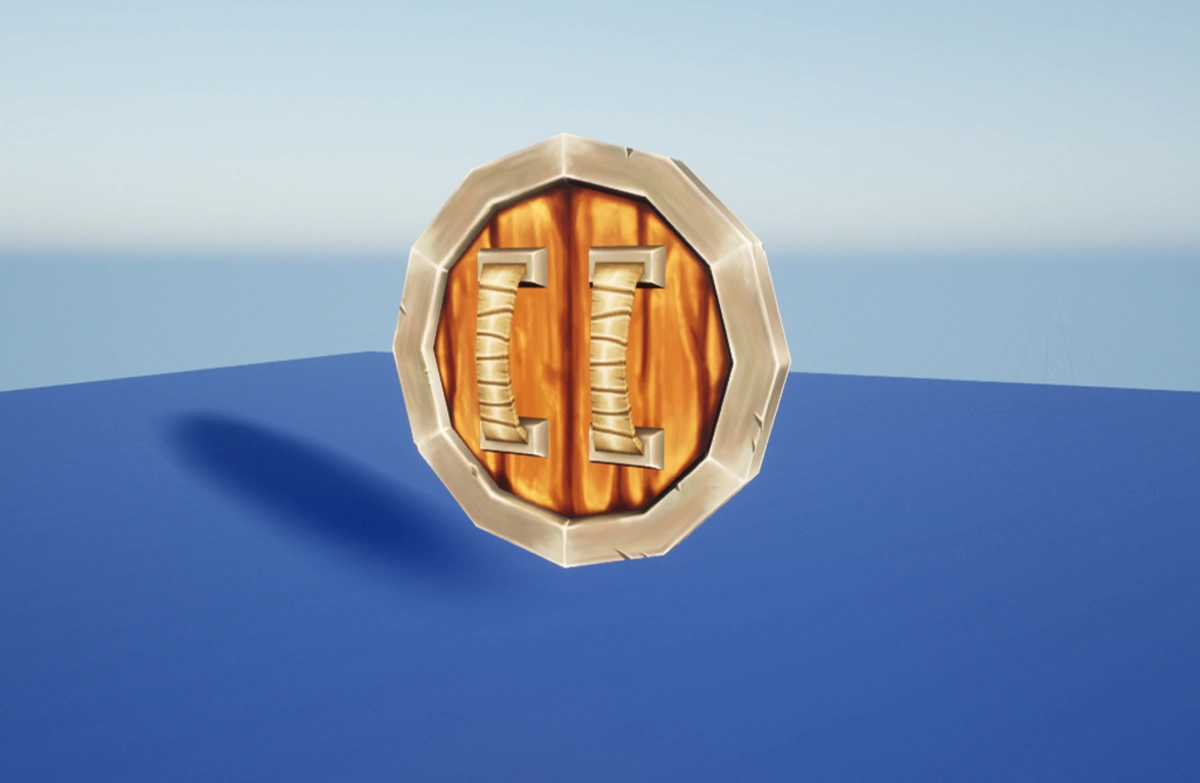 Wooden shield