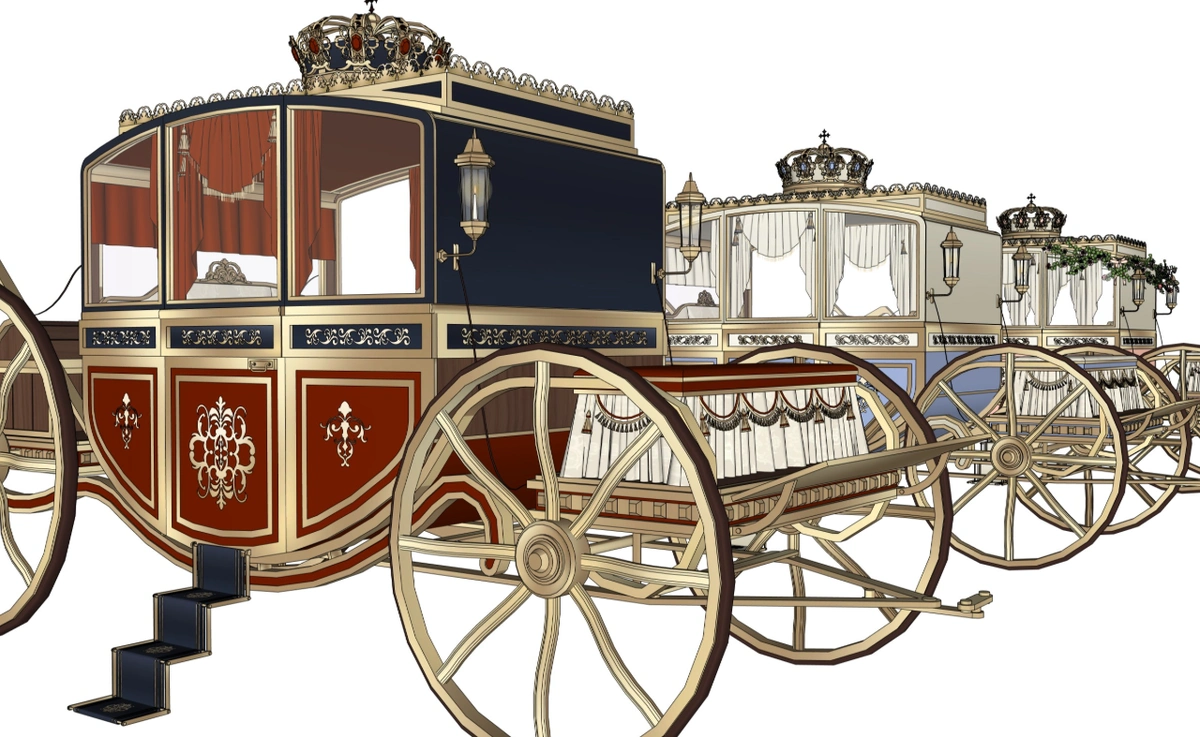 a fantasy carriage