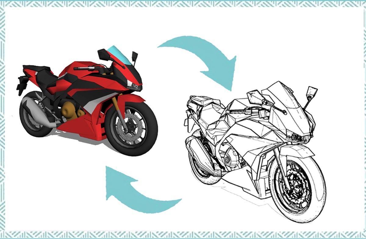 Motorcycle (hon*CB*500r)