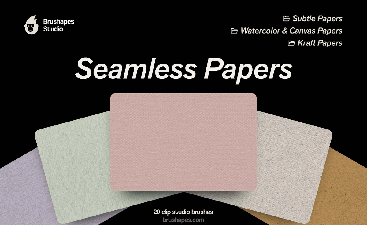 Clip Studio Paper Brushes