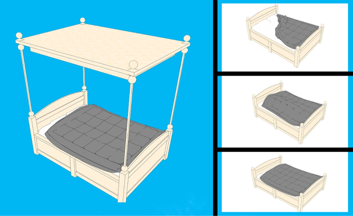 Modern props_[Bed1]
