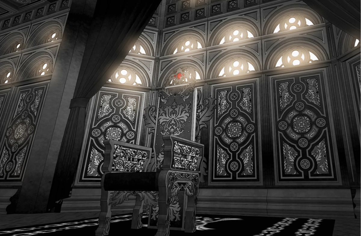 Dark Fantasy Style Hallway Background Collection