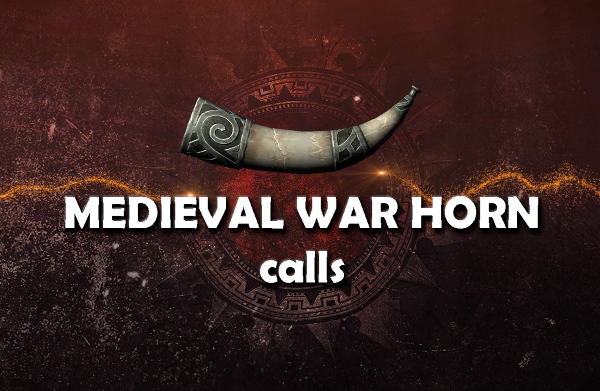 Medieval Viking War Horn Calls