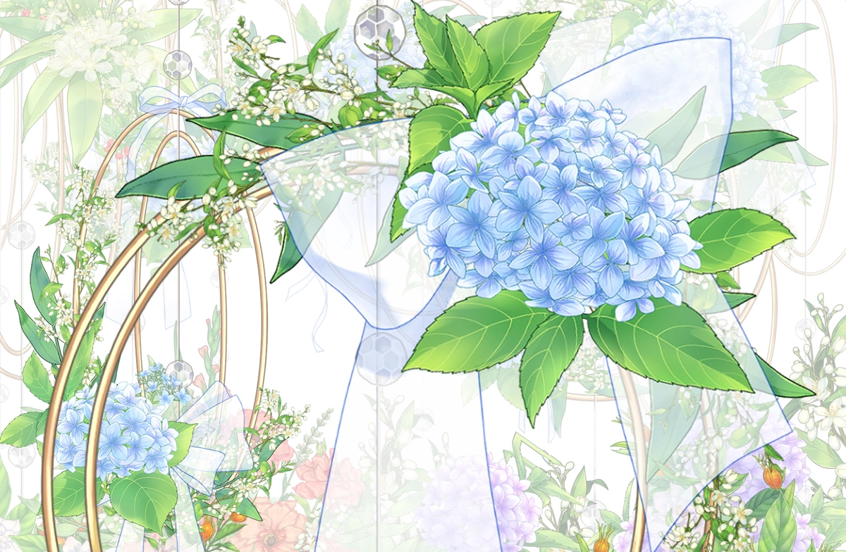 Witch's Flower Bouquet 1 - Flower Bouquet Frames 27 types